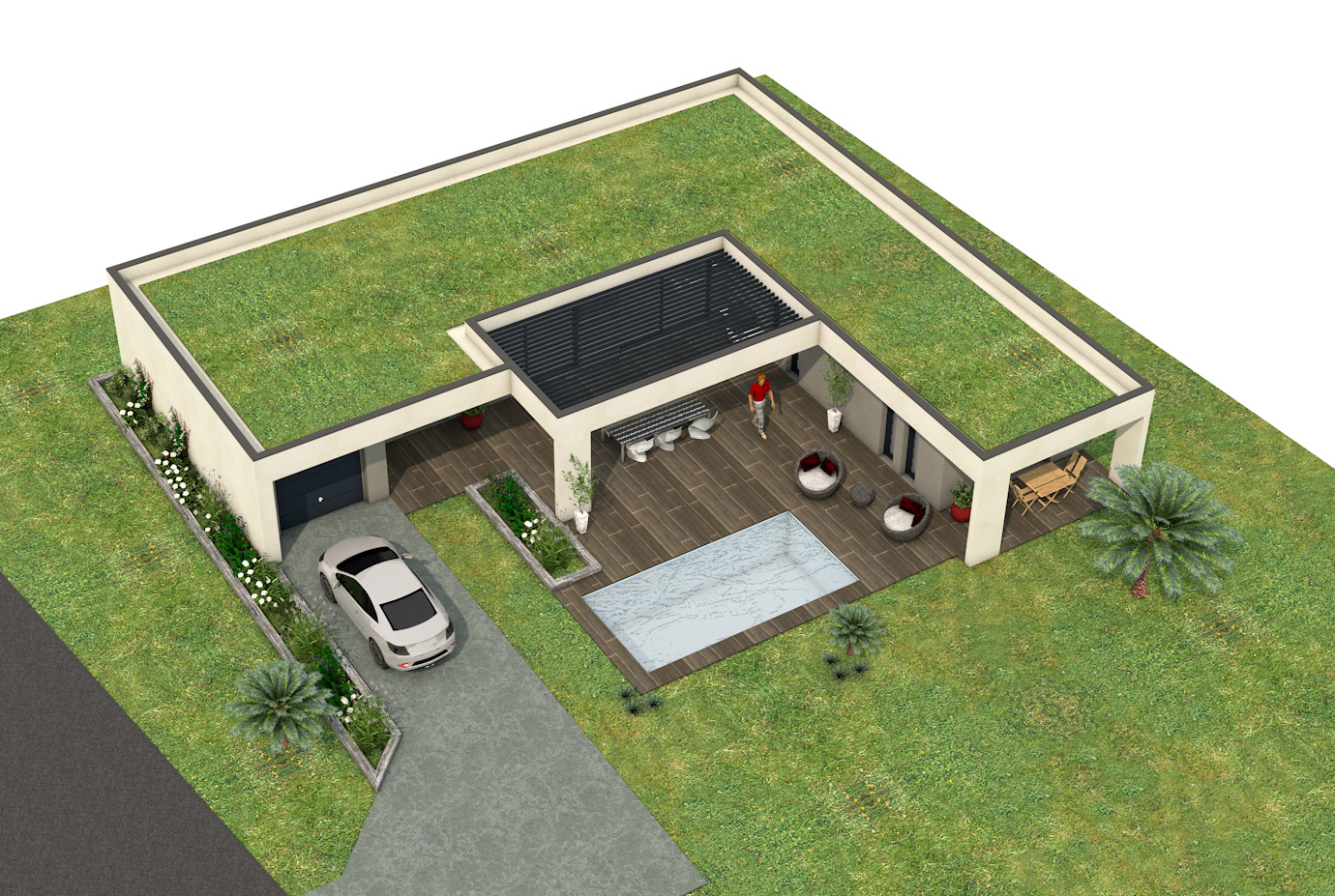 [Regard de constructeur] Construire une maison design. Les tendances